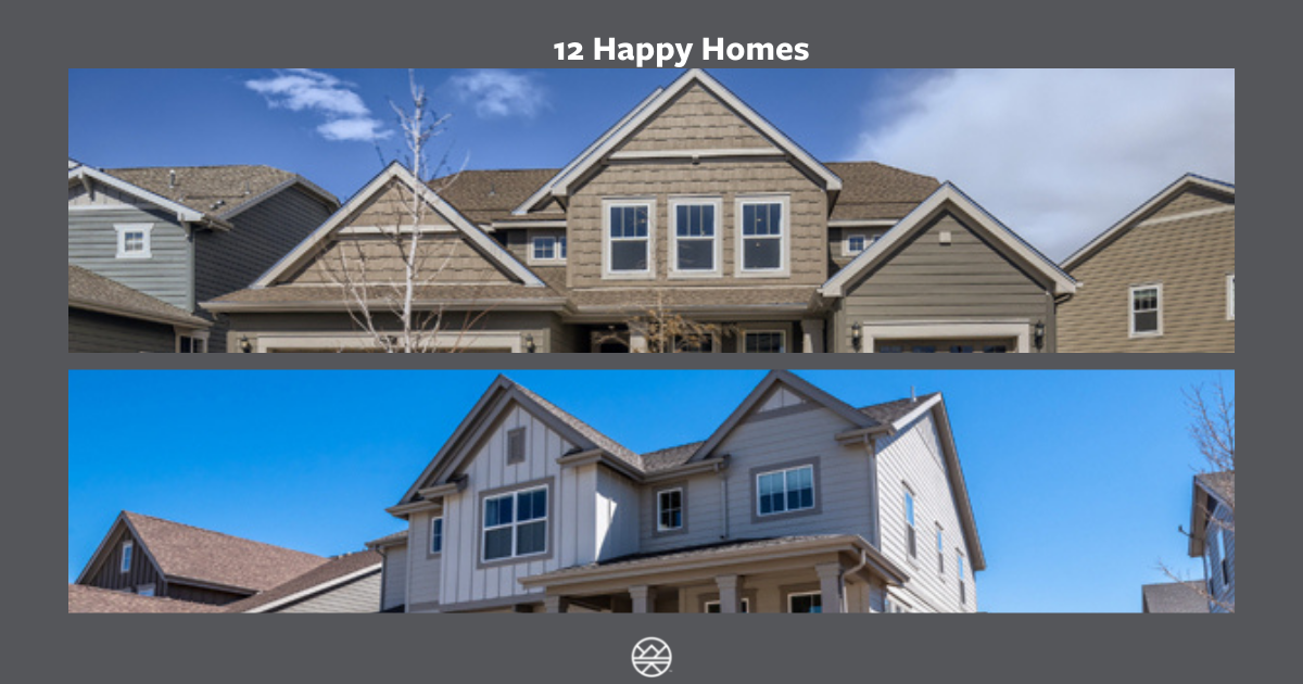 12 Happy Homes
